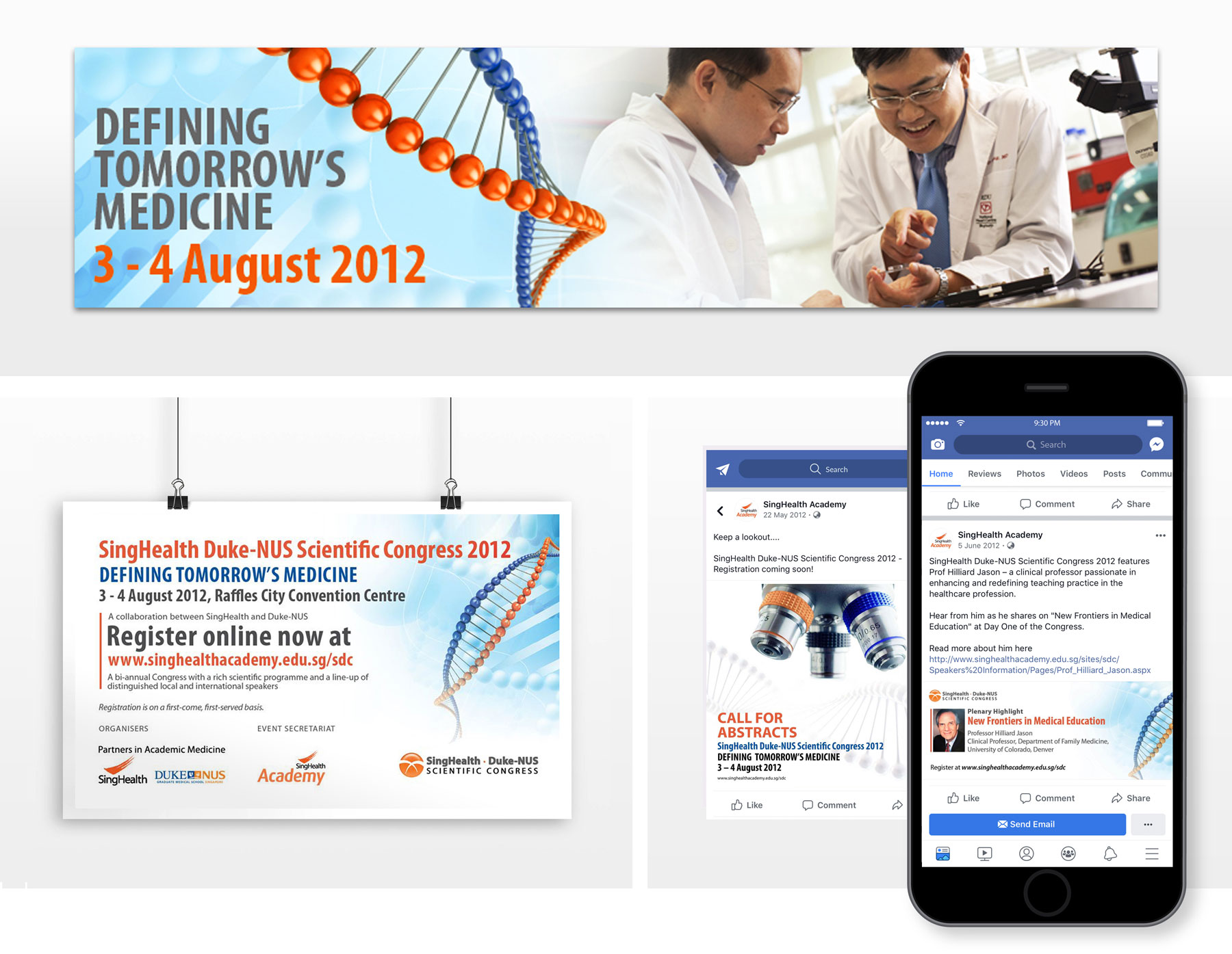 SingHealth Duke-NUS Scientific Congress 2012 – Yentri Tan Portfolio